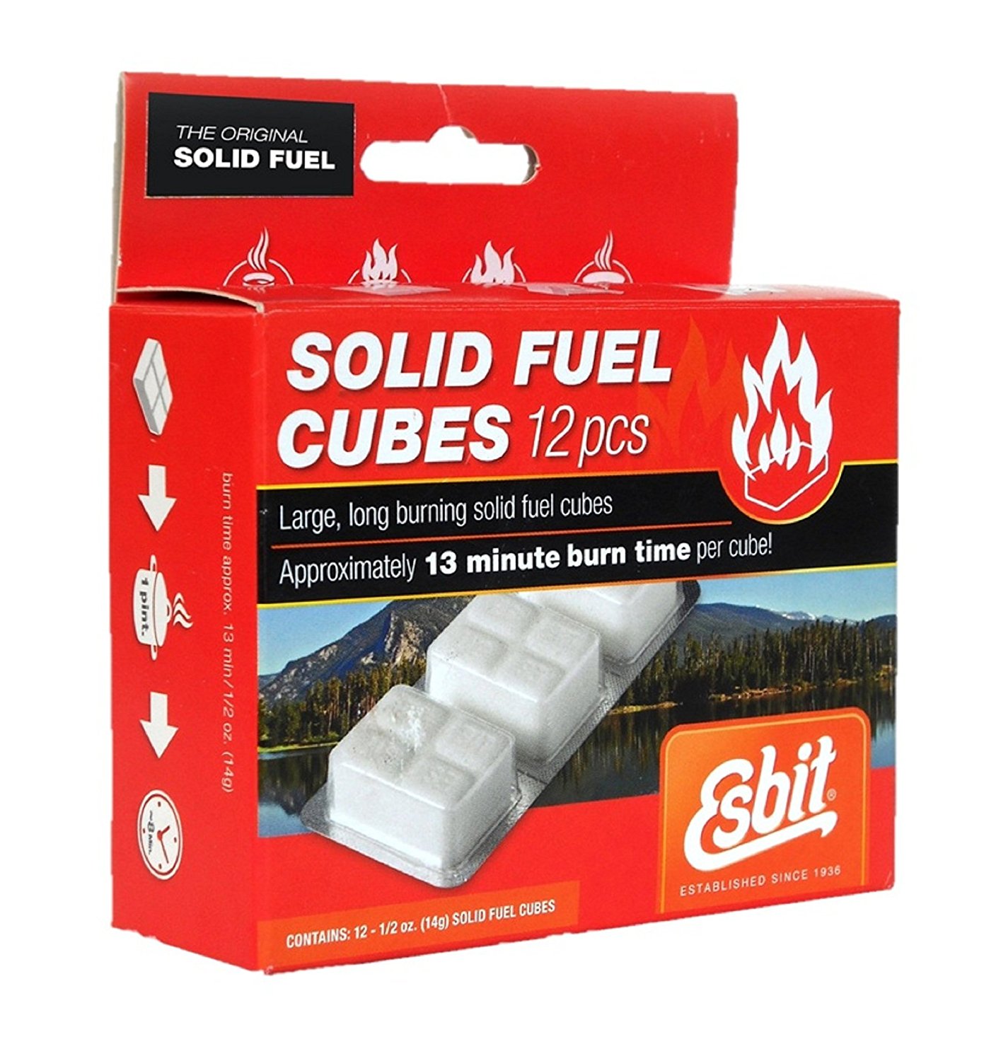 Esbit Smokeless Solid Fuel Tablets | Cool Travel Products